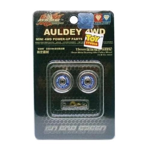 Jual AULDEY MINI 4WD 18084 19MM METAL BEARING IDLER PULLEY WHELL ...