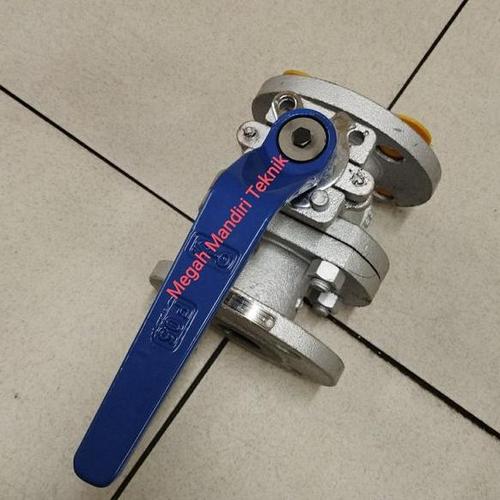 Jual Ball Valve Stop Kran WCB Besi Ansi 150 LB Flange 1.5 inchi DN 40 - Jakarta Selatan ...