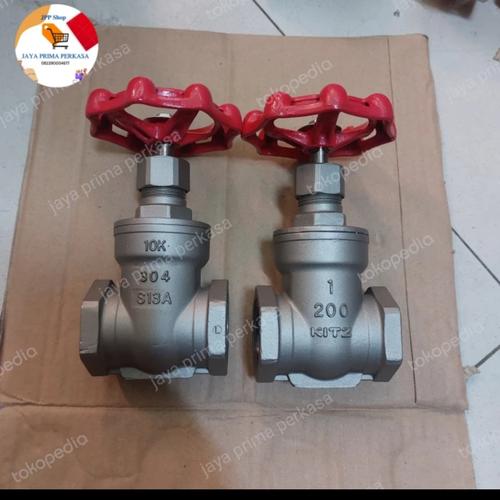 Jual Gate Valve Kitz Stainless Steel 304 3/4" inch / Gate Valve Kitz ...