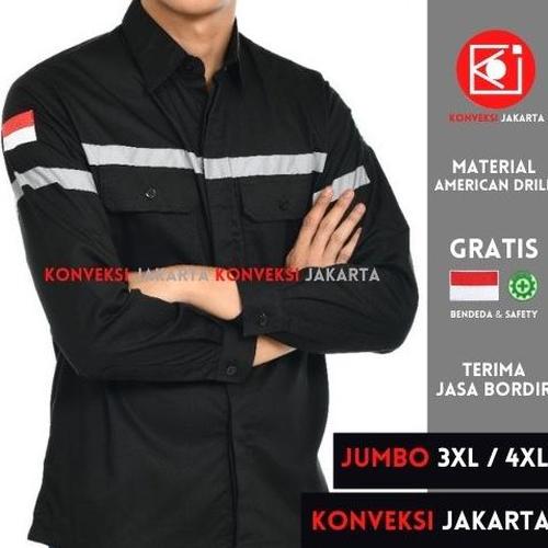 Jual All New Goods JUMBO - Baju Wearpack Kemeja Safety K3 Proyek ...