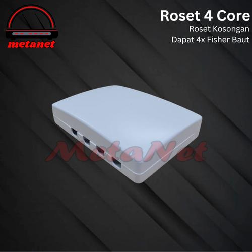 Jual Roset Fiber Optic 4 Core kosongan|Roset FO 4 Core - KOSONGAN ...