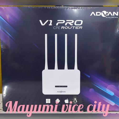 Jual advan v1 pro cpe router 4g lte unlocked Modem Sinyal Antena kuat ...
