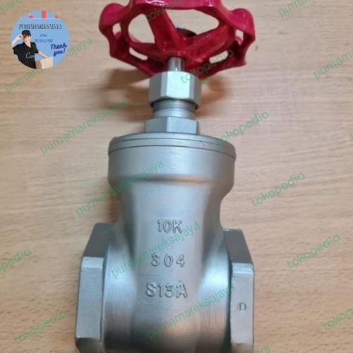 Jual Gate Valve KITZ SS304 11/4" Inch / Gate Valve KITZ Stainless 304 ...