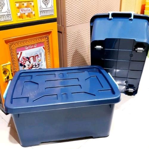 Jual container box 50 liter biru/kotak - Kota Medan - Pecah Belah ...
