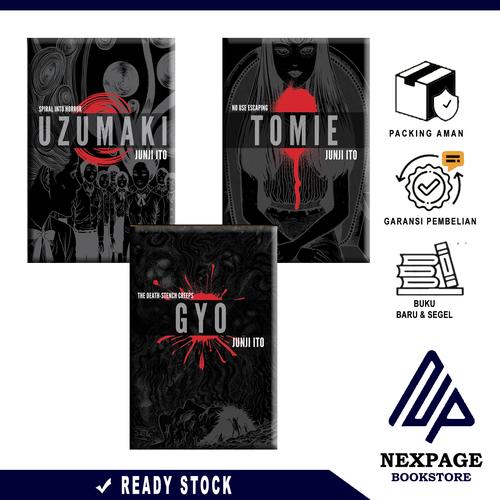 Jual Uzumaki vol 1-3 by junji ito English - GYO 2IN1 - TOMIE - Kota ...