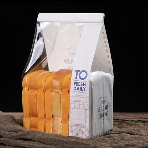 Jual plastik roti kertas kantong packaging roti tawar plastik roti ...
