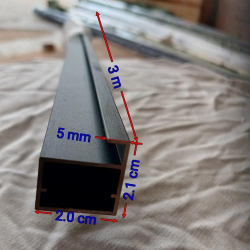 Jual frame aluminium kaca 016 Black FA 21 - Jakarta Barat - sukses ...