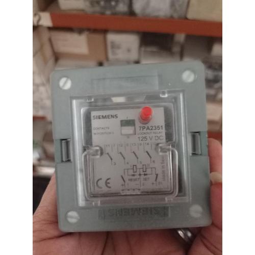 Jual Siemens 7Pa2351 125Vdc Fast Lock Out Relay - Jakarta Timur ...