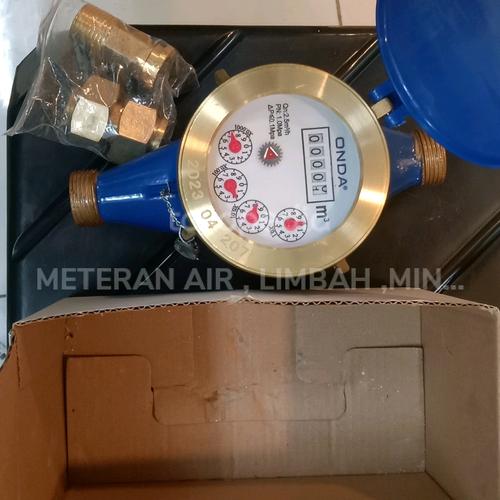 Jual Jual Water Meter Onda 1/2 inch / Meteran Air ONDA 1/2 inch DN 15 ...
