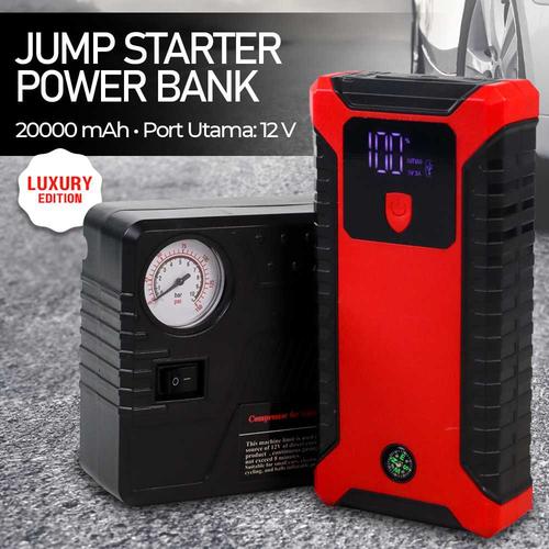 Jual Jump Starter Aki Mobil Accu Car Luxury Power Bank Senter Pompa ...