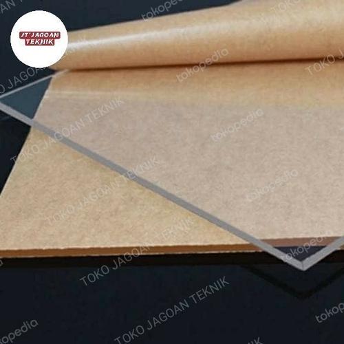 Jual Akrilik Lembaran Bening 5mm x 50cm x 20cm / Acrylic sheet Custom ...