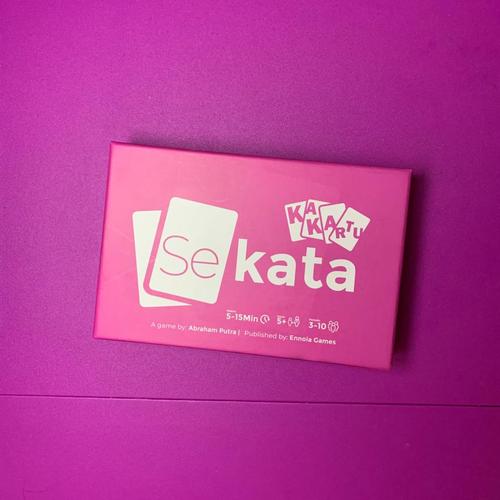 Promo Board Game Sekata - Kartu Game Susun Kata - Kab. Tangerang ...