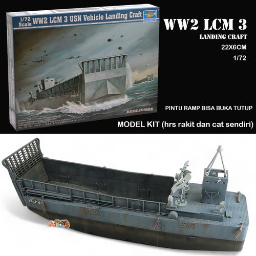 Promo Model Kit kapal perang model kit landing craft model kit yamato ...