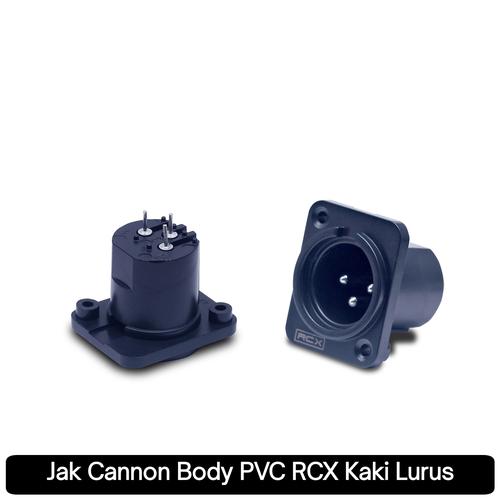 Jual Jak / Jack / Male / Female / Soket Cannon XLR Body PVC Plastik RCX ...