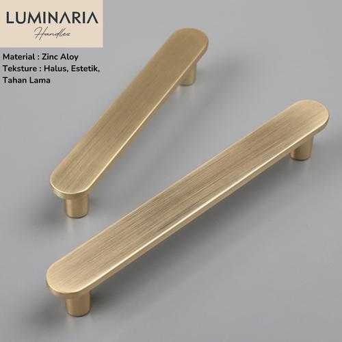 Jual Tarikan Lemari Flat Gold Gagang Pintu Laci Premium Modern Handle ...
