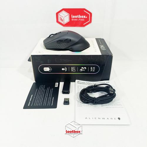 Jual Mouse Gaming Wireless Alienware 610M AW610M - SECOND - Grade S ...
