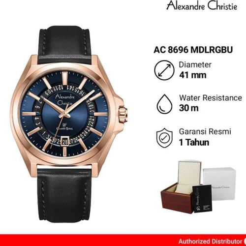 Jual Jam Tangan Pria Alexandre Christie Classic Steel AC 8696 MDLRGBU ...