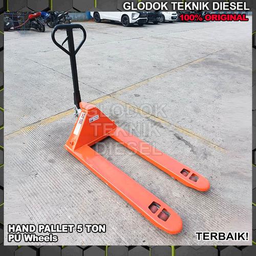 Jual Hand Pallet 5 Ton 5000 kg Hand Stacker Lift Original Terbaik ...