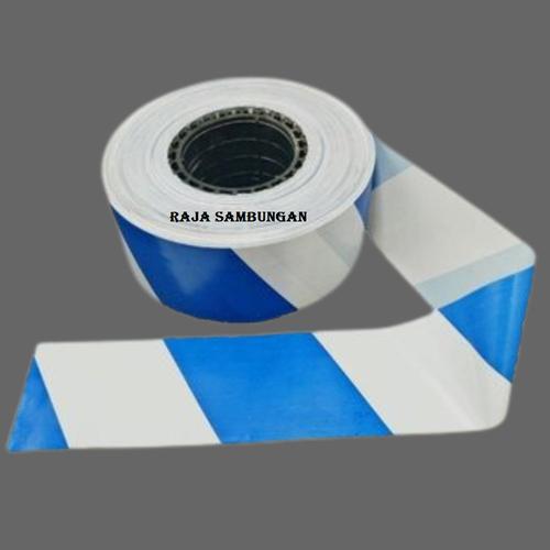 Jual Police Line Putih Biru 3 inch x 300 meter Garis Pembatas Polisi ...