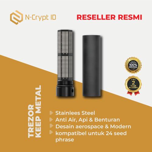 Promo Trezor Keep Metal / Seed Phrase / Private Keys Protector ...