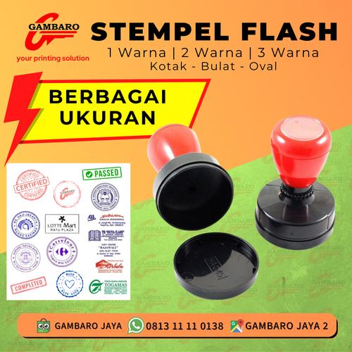 Jual Stempel custom Stempel otomatis Stempel flash Custom Design Ukuran ...