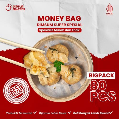 Jual Suplier Dimsum ekado isi 60 pcs- Dim sum Money Bag Frozen Halal ...