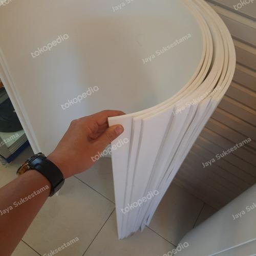 Jual PTFE Teflon Sheet 6mm x 470mm x 65mm / Teflon lembaran - Jakarta ...