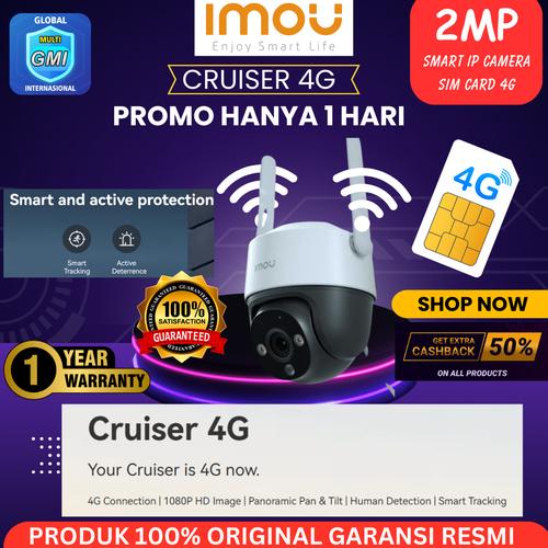 Jual IMOU CRUISER 4G SIM CARD 2MP 1080P FULL COLOR 2 WAY SMART IP ...