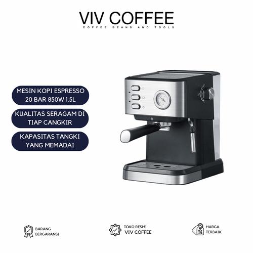 Promo Mesin Kopi Espresso Coffee Maker Frothing 20 Bar 850W 1.5L Cicil 0% 3x - Jakarta Barat ...