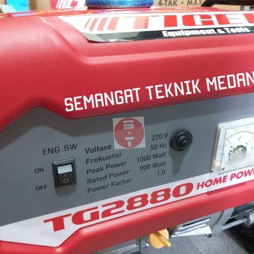 Jual GENSET GENERATOR LISTRIK TIGER TIPE 2800 1000 WATT MANUAL STARTER ...