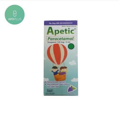 Jual Apetic Suspensi 60ml ~ Paracetamol Rasa Anggur - Kota Denpasar ...