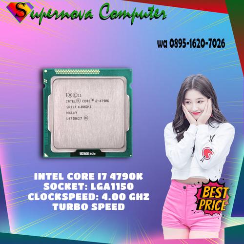 Jual Intel Core i7 4790K Socket: LGA1150 Clockspeed: 4.00 GHz Turbo ...