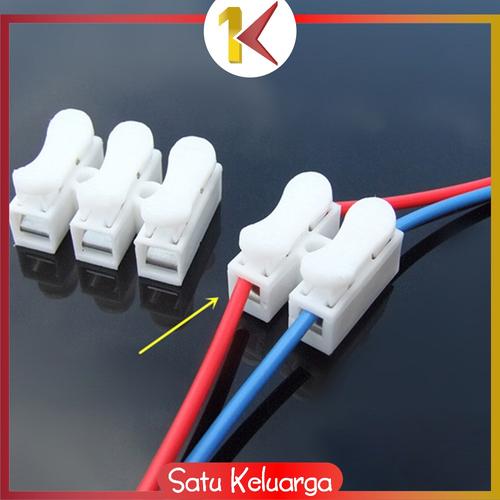 Promo SK-C1077 Konektor Kabel Listrik 2pin 3pin Quick Connect Terminal ...