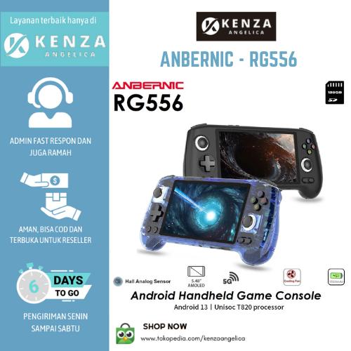 Jual ANBERNIC RG556 128GB - Dual Mode Emulator Retro Game Handheld Console - Black - Jakarta ...