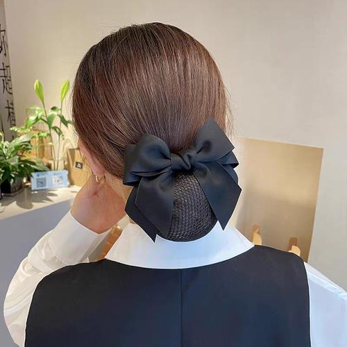 Jual New Black Series Jr Jepit Sanggul Cepol Hairnet Pramugari Pelajar ...