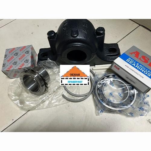 Jual PLUMMER BLOCK SN 516 BEARING HOUSING SN516 KOMPLIT LENGKAP ADAPTER ...