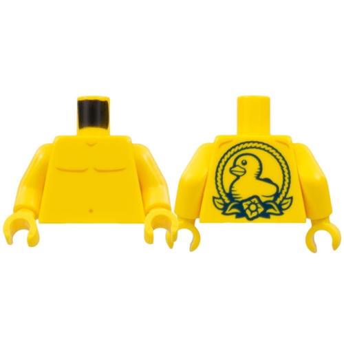 Jual Lego Yellow Part 973pb4797c01 Torso Bare Chest with Body Lines and ...