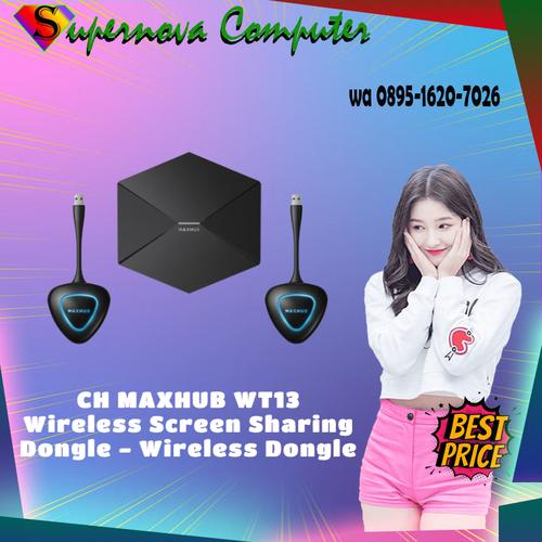 Jual CH MAXHUB WT13 Wireless Screen Sharing Dongle - Wireless Dongle - Jakarta Pusat - SUPERNOVA ...