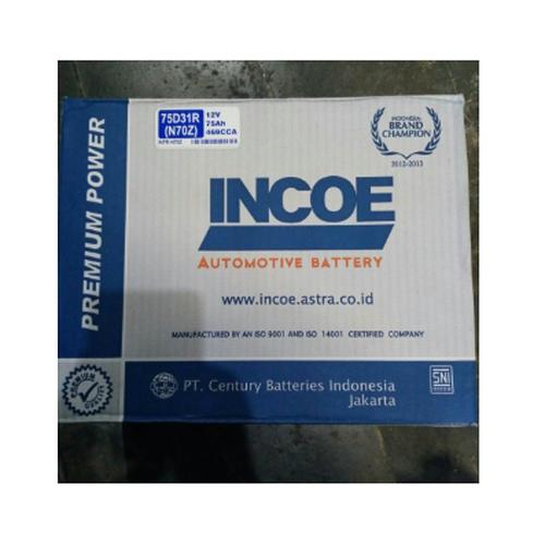 Promo aki Incoe N70Z 12 volt 75 ah - Kab. Bandung - Levelup_Autosport ...