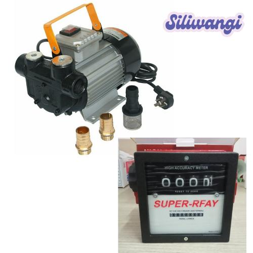 Promo Paket Pompa Solar AC YB60 Sunflow Electric Oil Pump Dan Flow ...