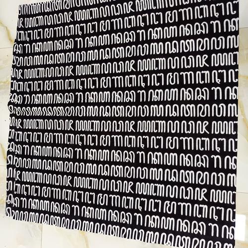 Jual kain batik Aksara Jawa Hanacaraka atau Honocoroko - Kota ...