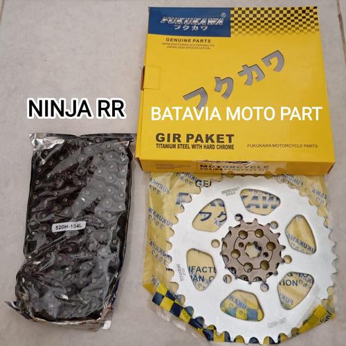 Jual GEAR SET FUKUKAWA KAWASAKI NINJA RR GIR SET FUKUKAWA NINJA RR 2 ...