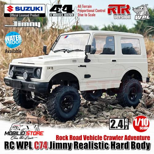 Jual WPL C74 Jimny Realistic Hard Body RC 1/10 Scale Crawler Adventure ...