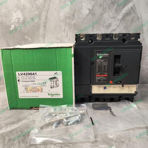 Jual MCCB 4P 80A NSX100F Schneider TMD80 36kA LV429641 Schneider ...