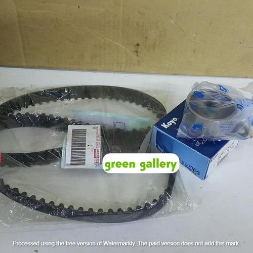 Jual Timing teming belt corolla twincam GTI 4AGE plus bearing tensioner ...