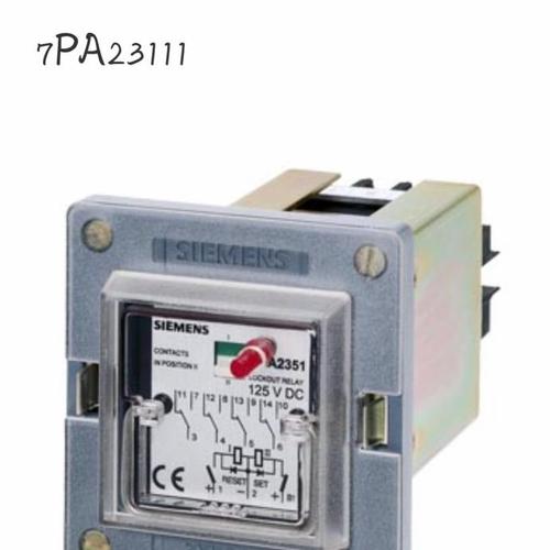 Jual Siemens 7Pa23111 Fast Lock-Out Relay - Jakarta Timur - Indoteknik ...
