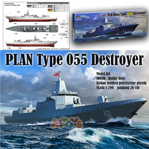 Promo Model Kit kapal perang model kit landing craft model kit yamato ...