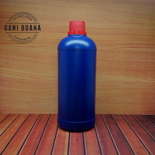 Jual BOTOL AGRO 1 LITER BIRU TUTUP MERAH SEGEL/BOTOL LABOR 1000ML BIRU ...