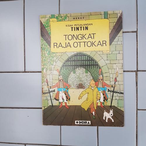 Jual Komik Tintin Tongkat Raja Ottokar Cet 6 1987 Indira Sudut kiri ...