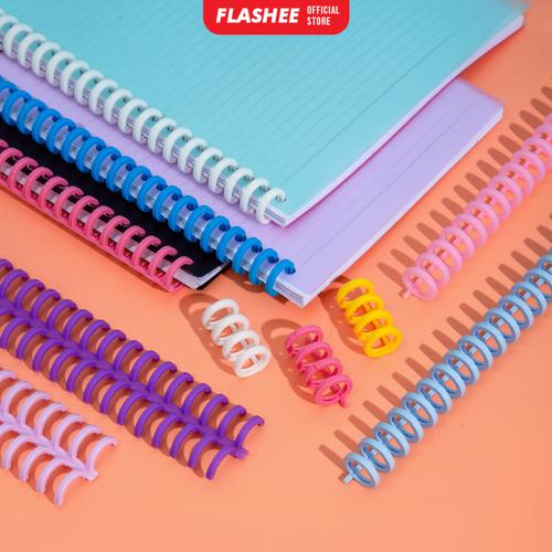 Promo Ring Binder Plastik Loose Leaf A4 B5 A5 A6 Ring Binding DIY 30 ...